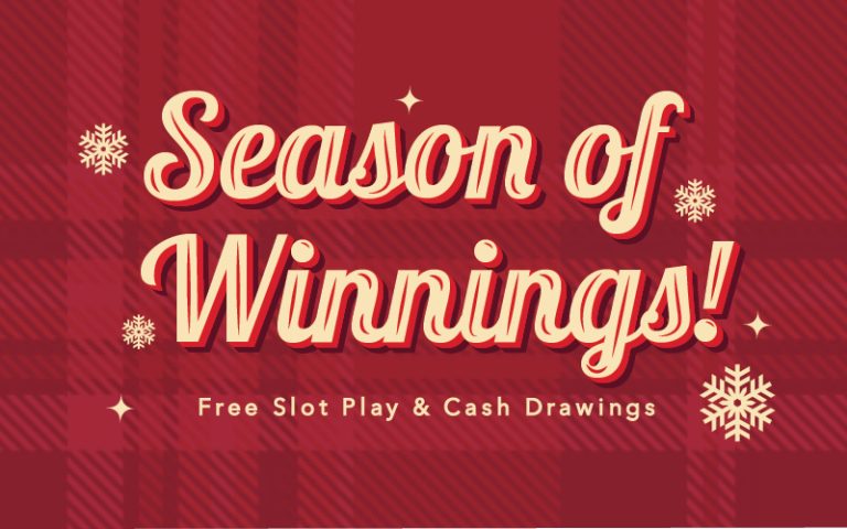 Season of Winnings! Free Slot Play & Cash Drawings - Resorts World ...
